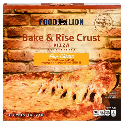 Save On Food Lion Pizza Bake Rise Crust Four Cheese Order Online