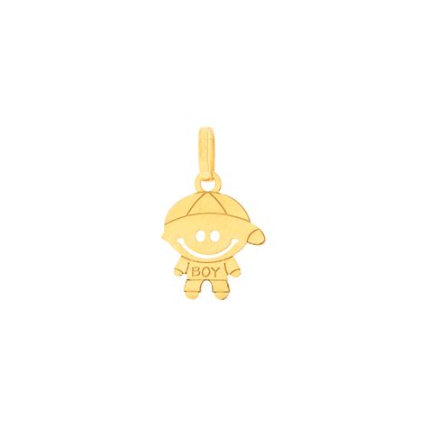 Pingente Ouro 18K Filho Menino Boy