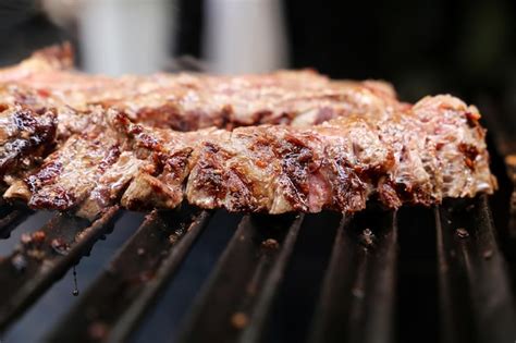 Fraldinha Churrasco Grelhado Bife Brasileiro Carne Na Churrasqueira
