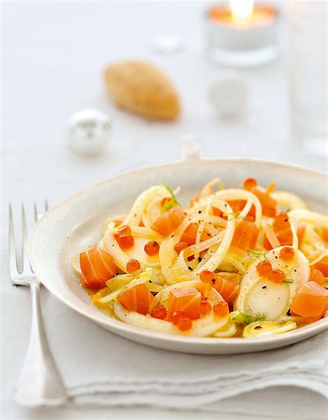 Recette Salade De Saumon Au Fenouil Marie Claire