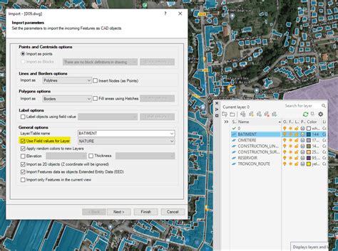 Spatial Manager For Zwcad Import Data