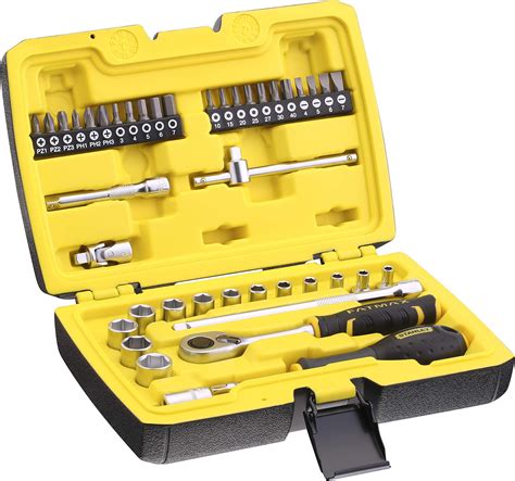 KS TOOLS 911 0646 Caisse à Outils en Coffret de Douille et Accessoires