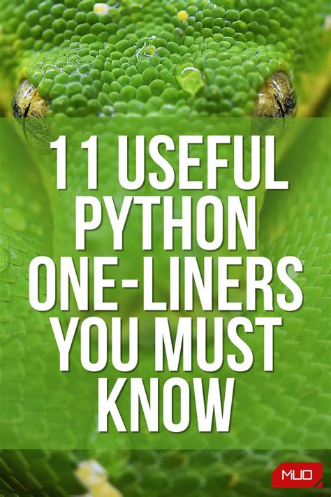 Useful Python One Liners You Must Know Artofit