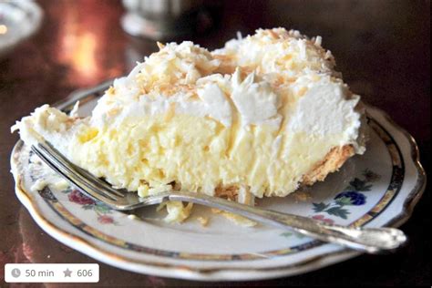 Old Fashioned Coconut Cream Pie Recipes Food