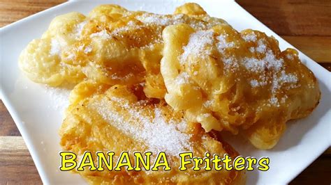 Crispy Banana Fritters Maruya YouTube