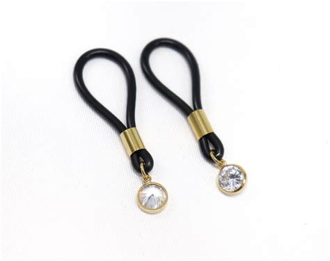 Non Piercing Nipple Jewelry Jewelz© With Heart Pendant In 14k Gold Fill Nipple Jewelry Erotic