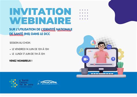 OncoCentre Réseau de Cancérologie de la Région Centre WEBINAIRE INS