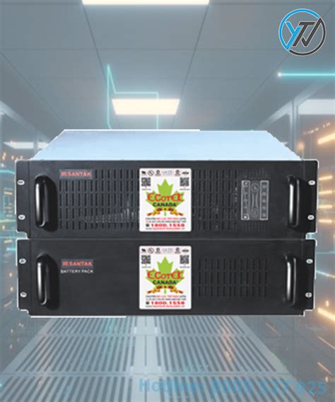 Bộ Lưu Điện Santak True Online 6KVA RACKMOUNT MODEL C6KR Bộ Lưu