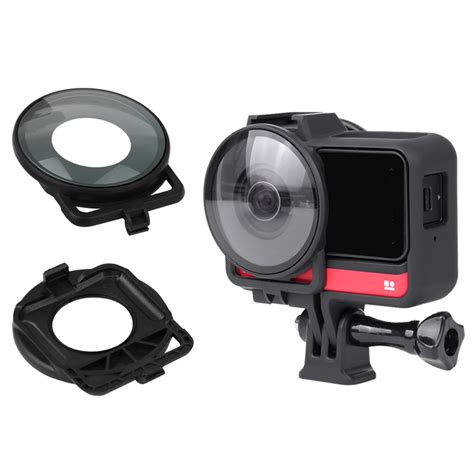 Protectores de lente de cámara para Insta360 one R Dual Lens Mod para