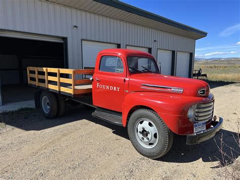Restored Ford F Flatbed Dually Is A Canadian Import Ford