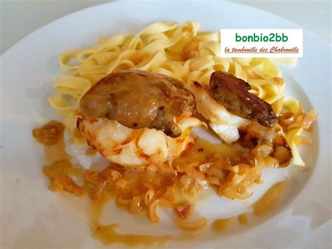 Tournedos de langouste façon Rossini Bon Bio la tambouille des