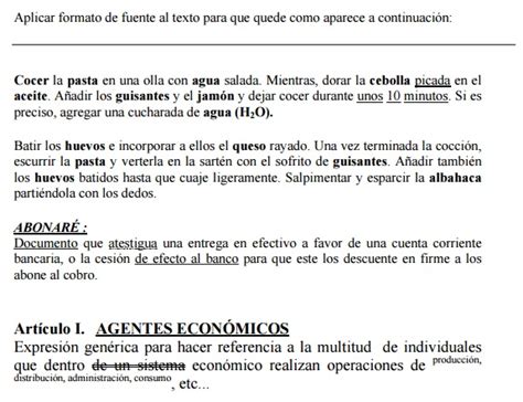 Operacion De Microcomputadoras Ejercicio Word