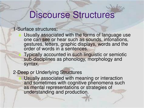 ppt discourse analysis powerpoint presentation free download id 2640979