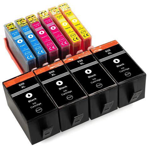 ESMOnline 10er Set Kompatible Druckerpatronen Ersetzt HP Serie 920XL