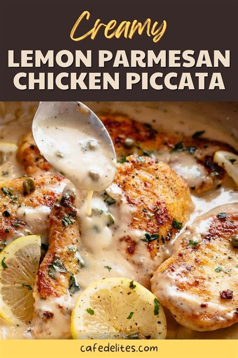 Creamy Lemon Parmesan Chicken Piccata Artofit