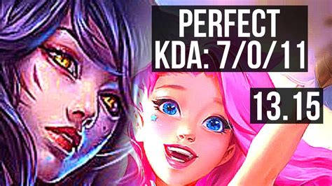 Ahri Vs Seraphine Mid M Mastery Games Godlike