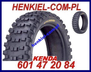 NOWE OPONY KENDA K778 130 80 19 67R TT FIM ENDURO 6373249781