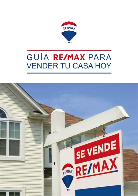 GUÍA PARA VENDER MI CASA by REMAX ESPAÑA Issuu