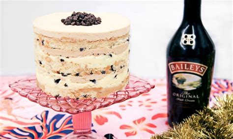 Baileys Chocolate Chip Passion Fruit Layer Cake