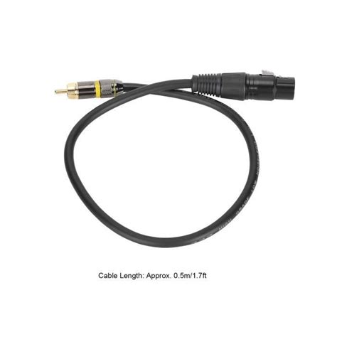 FRA Câble femelle à mâle Câble de microphone JORINDO Câble XLR femelle