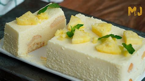 TARTA MOUSSE DE PIÑA Postre fácil sin horno YouTube