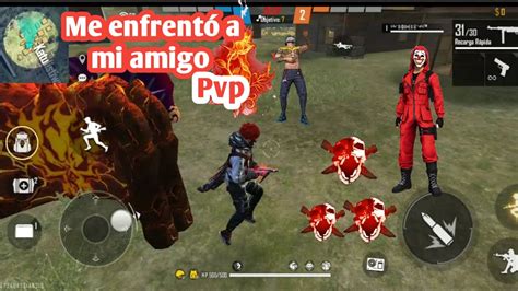 ME ENFRENTO CON MI AMIGO A UN PVP NO CREERAS LO QUE PASO FREE FIRE