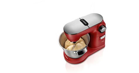 Bosch MUM9A66R00 OptiMUM Konyhai robotgép 1600 W piros ezüst Pepita hu