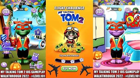My Talking Tom 2 IOS Gameplay Walkthrough 2022 Level101