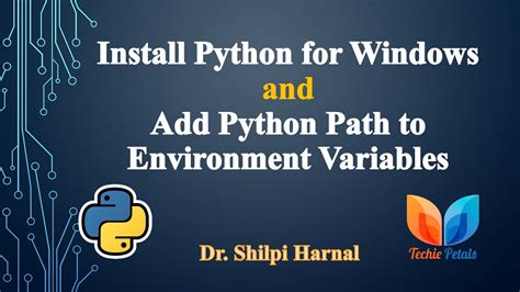 python tutorial python downloading and installation process how to set python path in