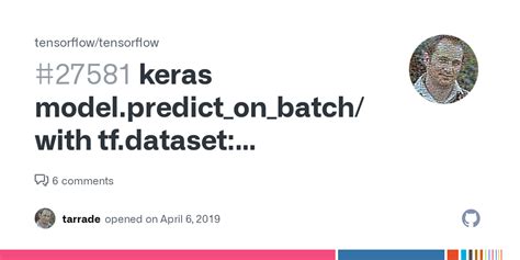 Keras Model Predict On Batch Model Test On Batch With Tf Dataset