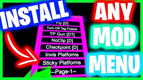 HOW TO INSTALL ANY MOD MENU IN GORILLA TAG ShibaGT Menu X