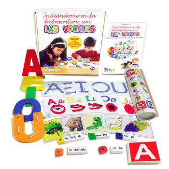 INICIANDOME EN LA LECTOESCRITURA CON LAS VOCALES HANS EDUCA