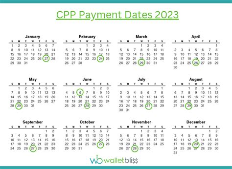 Cpp Payment Dates April Elyn Norene
