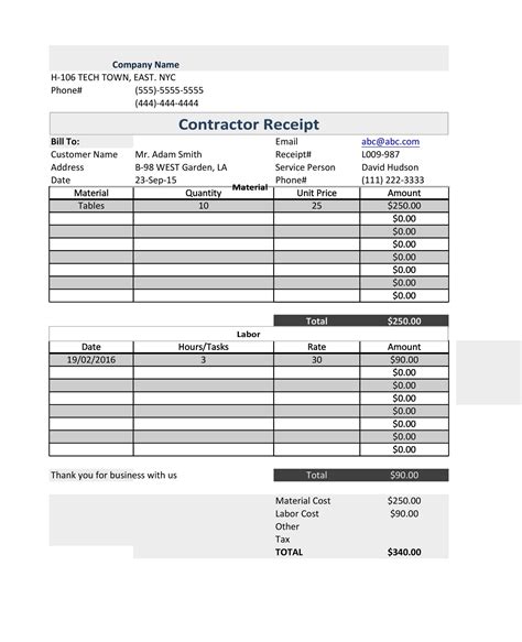 28 Independent Contractor Invoice Templates FREE