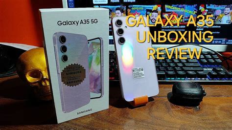 Samsung Galaxy A35 5G Unboxing Review de Características y mas YouTube