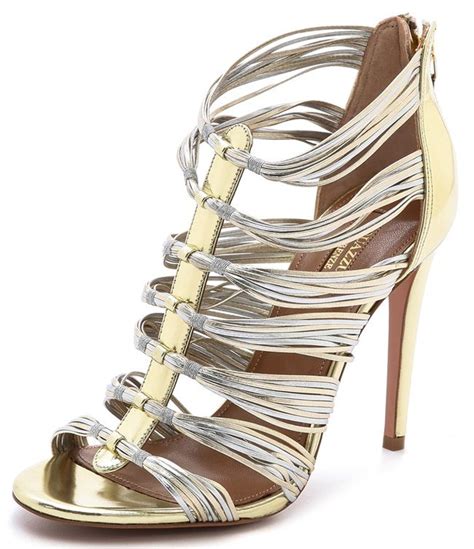 Kendall Jenner Stuns In Aquazzura Xena Strappy Sandals