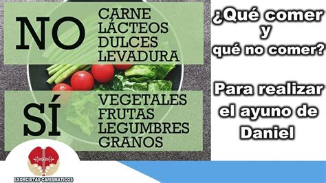 Cómo hacer el ayuno de Daniel QUE COMER Y POR QUE HACERLO YouTube