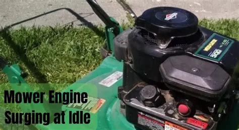 Mower Engine Surging At Idle And How To Fix LawnAsk