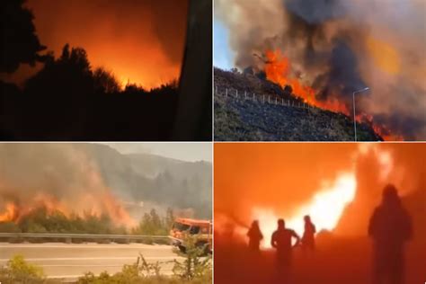 Dezastru N Grecia Din Cauza Incendiilor Aten Ionarea Transmis De Mae