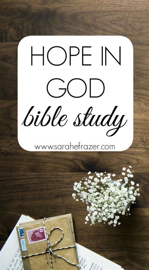 What Does Hope Really Mean Hope In God Bible Study Tips Bible