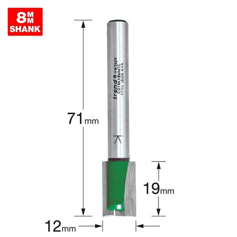 C019AX8MMTC Two Flute Cutter 12mm Diameter Trend Products Online