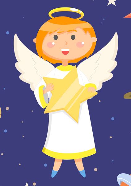 Coloriage ange à imprimer en PDF Dessin d ange à colorier gratuit