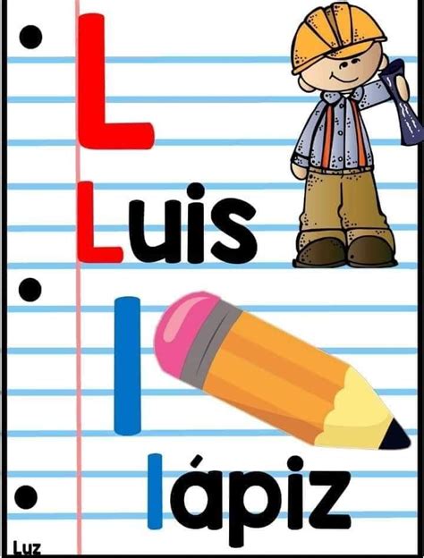 Pin De Jois Mendivelso En Abecedarios Abecedario Luis