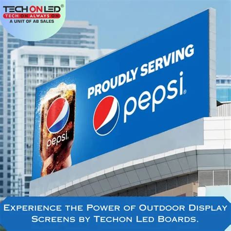 Red Wall Mounted P10 Outdoor Video LED Screen In Ludhiana At Rs 2800 Sq