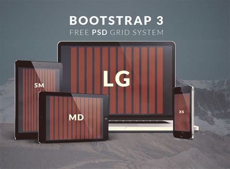 25 bootstrap grid system psd templates css author