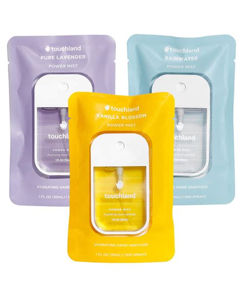 Buy Touchland Power Mist Hydrating Hand Sanitizer Spray BLOSSOM 3 Pack