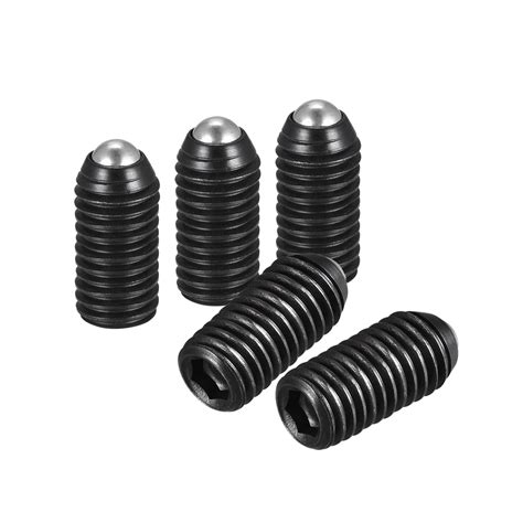 Uxcell Ball Point Set Screws M X Mm High Carbon Steel Metric