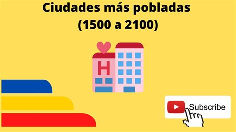 Ciudades M S Pobladas A Youtube