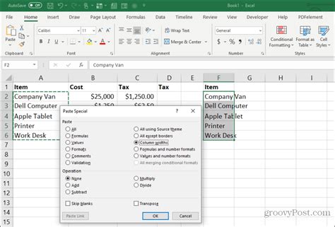 15 Copy Paste Tricks For Microsoft Excel