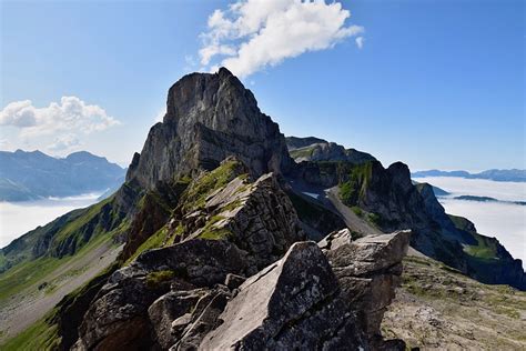 Laucherengrat und der wilde Sättelistock Ostgrat Fotos hikr org